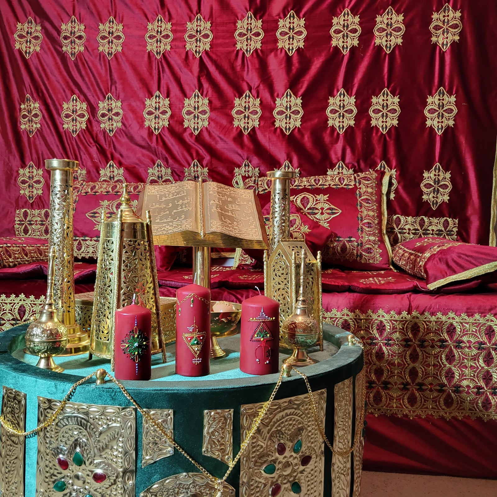 Décoration de henna & Assises traditionnelle - Oriental Art